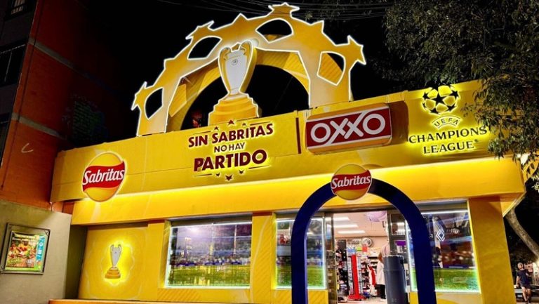 Sabritas® Y Oxxo Abren Al Público La Primera Flagship Store De La Uefa Champions League En Cdmx